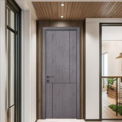 China Environmentally Friendly WPC Hollow Doors No Harmful Pollutants Released for sale