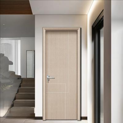 China Effective Heat And Sound Blocking WPC Hollow Doors For Comfortable Living for sale