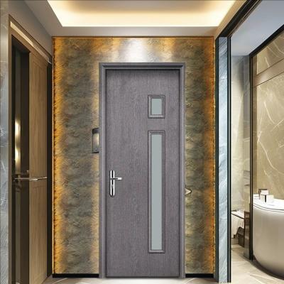 Cina Isolamento termico WPC Porta cava Swing Open Style Finitura superficiale liscia in vendita