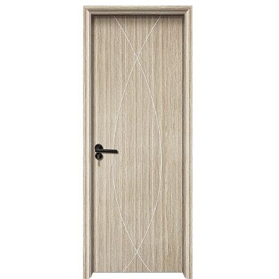China Long-Lasting WPC Panel Door Weather Resistant And Carved Design For Stylish Upgrade for sale