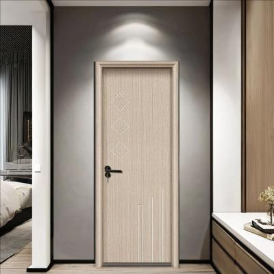 China Durable Eco-Friendly WPC Door With Smooth Surface Finish for sale