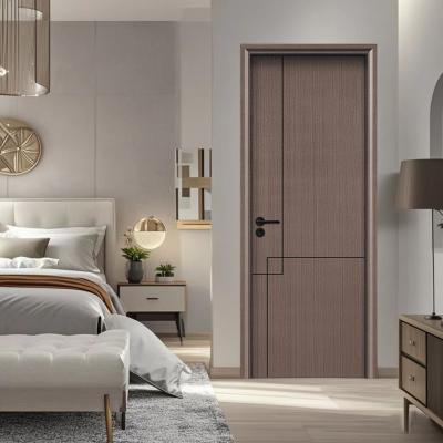 China Interior Door WPC Hollow Door With Carved Design Standard Size 520/600/650/700/750/800/850/900mm*2100mm*45mm for sale