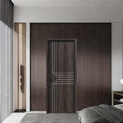 China Upgrade Your Home With WPC Hollow Door Durable And Environmentally Friendly for sale