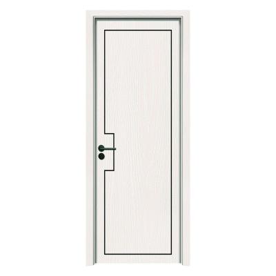 China Modern Design Durable and Heat Insulating WPC Interior Door for Sustainable Spaces for sale