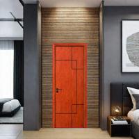 China Smooth Hollow WPC Door For Customization And Craftsmanship for sale