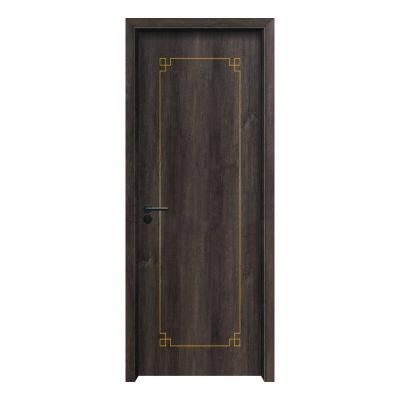 China Termite Proof High Durability WPC Hollow Door Embossed Surface Treatment for sale