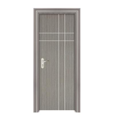 China Waterproof and Soundproof WPC Hollow Door with 100% WPC Frame Material for Resilient and Quiet Spaces for sale