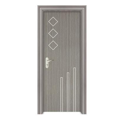 중국 화재 등급 A급 WPC 실내문 스테인리스 스틸 힌지 및 30dB 소음 단열 판매용