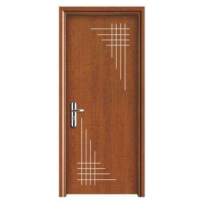 China Moisture Resistant WPC Interior Door with 30dB Sound Insulation and Heat Insulation for Modern Spaces for sale
