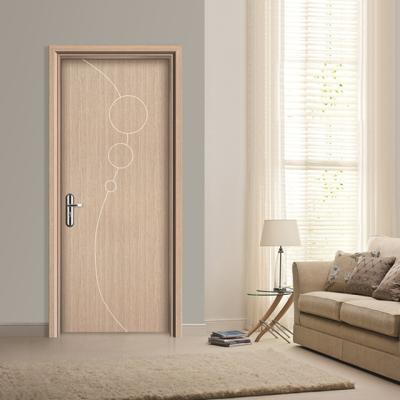 China Durable Composite WPC Hollow Door with Formaldehyde Free Material and Heat Insulation Suitable for Modern Interior Spaces for sale