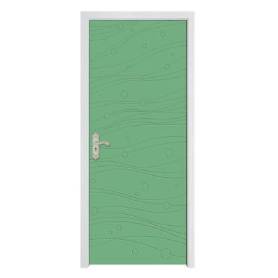 Cina Porta WPC verniciata resistente all'umidità per ambienti umidi in spazi residenziali e commerciali in vendita