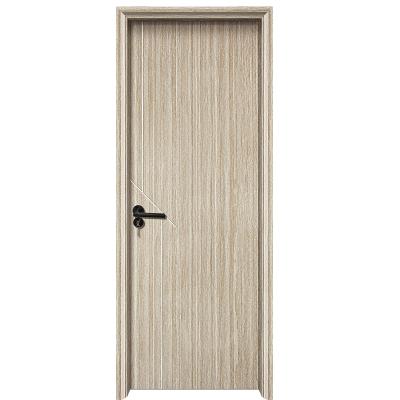 China 2025 New Design Waterproof and Fire-Retardant WPC Hollow Door with 100% WPC Frame and 600mm-1080mm Width for Home Decoration for sale