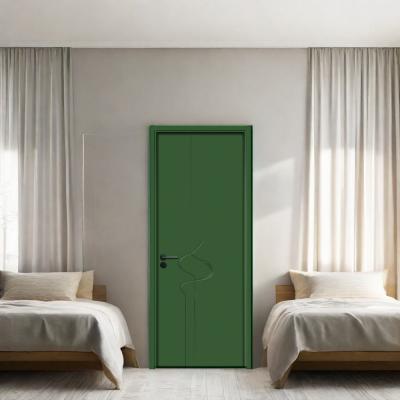 Cina Porta cava in WPC dal design moderno con serratura a mortasa e dimensioni standard 2100*600*45mm per uso interno in vendita