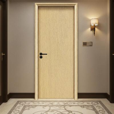 China Durable Maintenance Free WPC Hollow Door Featuring Termite Proof Design and Excellent Heat Insulation with Soundproof Capabilities for sale