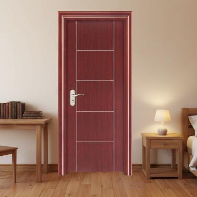 China Customizable WPC Interior Door with Moisture Resistant and Soundproof Features for Modern Homes for sale