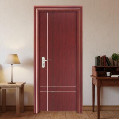 China Durable 2100mm Length Termite Resistant Waterproof WPC Hollow Door for Interior Applications for sale
