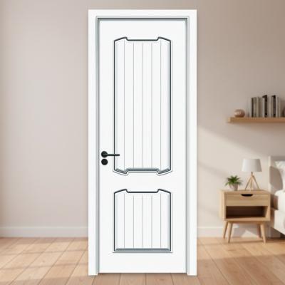 China Customizable Surface Painting WPC Door with Rot Resistance and Low Maintenance for Residential and Commercial Interiors for sale