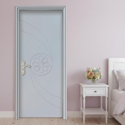 China Painting WPC Door Providing Durable Hollow Composite Structure with Soundproofing and Heat Insulation for Indoor Comfort for sale