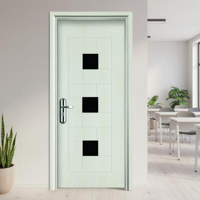 China Soundproof and Heat Insulating WPC Hollow Door Made from Durable Composite Material for Comfortable Indoor Environments for sale