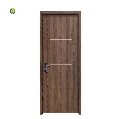 China High Water Resistance Residential Wood Plastic Composite Doors Featuring Moderate To High Fire Resistance Suitable for Long Lasting for sale
