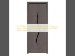 WPC Hollow Door Advanced Heat Insulation Properties Energy Solution for Bedrooms Living Rooms and Offices Modern Design