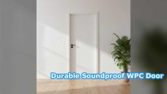 WPC Interior Door Low Maintenance Durable Soundproof