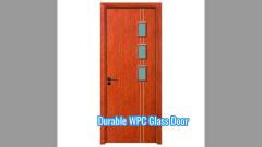 WPC Glass Door Durable Interior Solution
