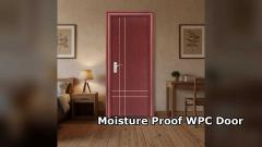 Durable WPC Hollow Interior Door Moisture Resistant