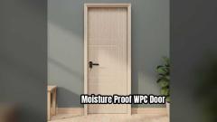 WPC Hollow Door Moisture Proof Durable Low Maintenance