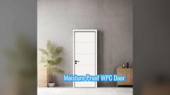 WPC Hollow Door Moisture Heat Insulation