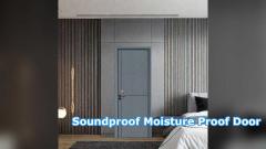 Soundproof WPC Hollow Door Moisture Resistant