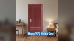WPC Hollow Door Superior Strength Stability Energy Saving