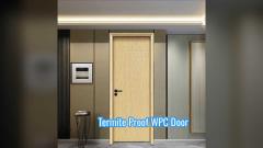 Durable WPC Hollow Door Termite Proof Mold Proof