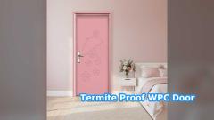 WPC Glass Door Termite Proof Soundproof Energy Efficient