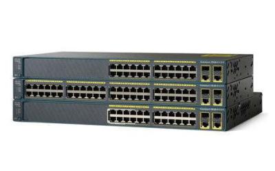 China WTS NEW Clean CISCO network equipment WS-C2960+24PC-L network switch for sale