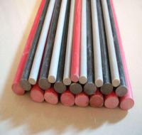 China Customization FRP Solid Rod 3mm 4mm Fibreglass Rods UV Resistance for sale