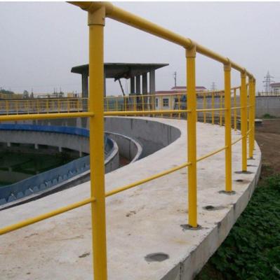 Cina La metropolitana rotonda gialla ha montato i corrimani della vetroresina utilizzati in impianto di depurazione in vendita