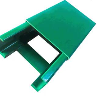 Cina Tipo solido verde cavo Tray Non Combustible High Flexibility della scala di FRP in vendita