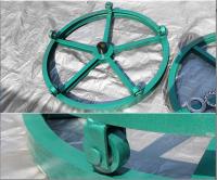 China High Flexibility FRP  Round Industrial Cable Reel Support System for sale