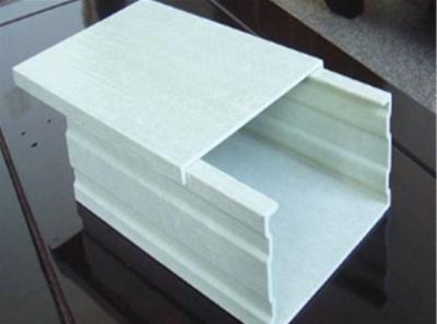 China Fully Sealed Lightweight FRP Cable Tray Fibreglass Cable Tray Easy To Install for sale