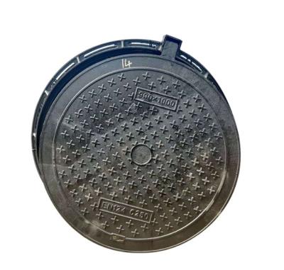 Cina Classificazione di carico A15 Copertura del foro di manovra in fibra di vetro FRP Copertura intagliata 25Mm,Coperta del foro di manovra in resina composita FRP in vendita