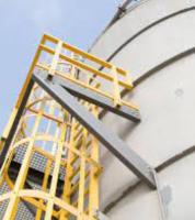 China FRP Handrail Ladders Cages for sale