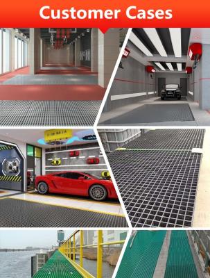 China FRP Moulded Grating Used In Car Wash for sale
