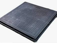 Cina Copertura anti-slip della fossa di manovra in fibra di vetro con forte resistenza agli urti, copertura della fossa di manovra di colore scuro per il drenaggio in vendita