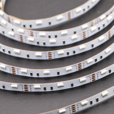 China 12/24 Volt SMD4713 Side Light 60LEDs/Meter RGB LED Strip Lights for Home Decoration for sale