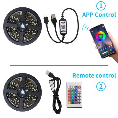 China 5V TV Background strip lamp60 LEDs/meter SMD 5050 LED Smart Strip Lights for indoor for sale