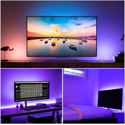 China TV Background strip light RGB Dream Color 10/20/30/40 Metrs 5V LED Strip Light for sale