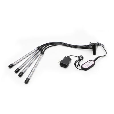 China One drag four plant growth light bar DC5V USB LED plant growth light bar desktop clip light plant flower growth box for sale