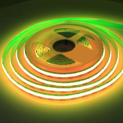 China High Density 24V 768 LEDs IP20 Cuttable and Flexible COB RGB LED Light Strip for sale