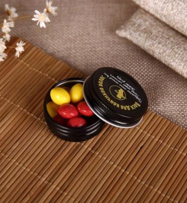 China 20ml Black jars Beautiful aluminum jars for Tea, 30ml aluminum jars in candy package  Aluminum jars with Slid Lids for sale